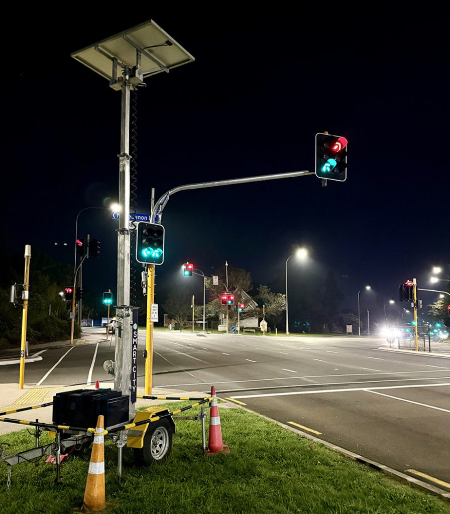 SmartRadar Mobile Trailer - Smart City